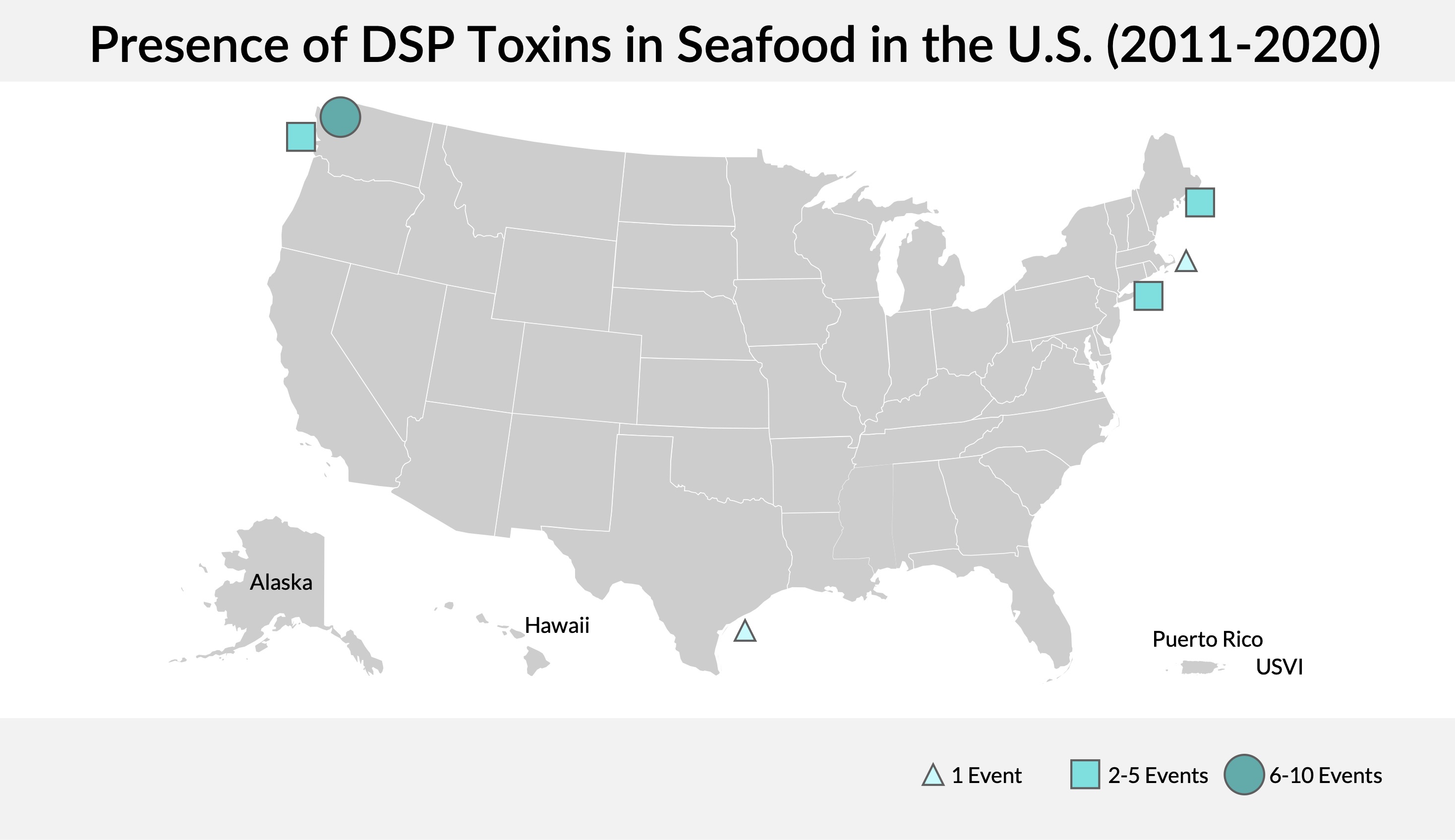 Distribution – U.S. – Harmful Algal Blooms